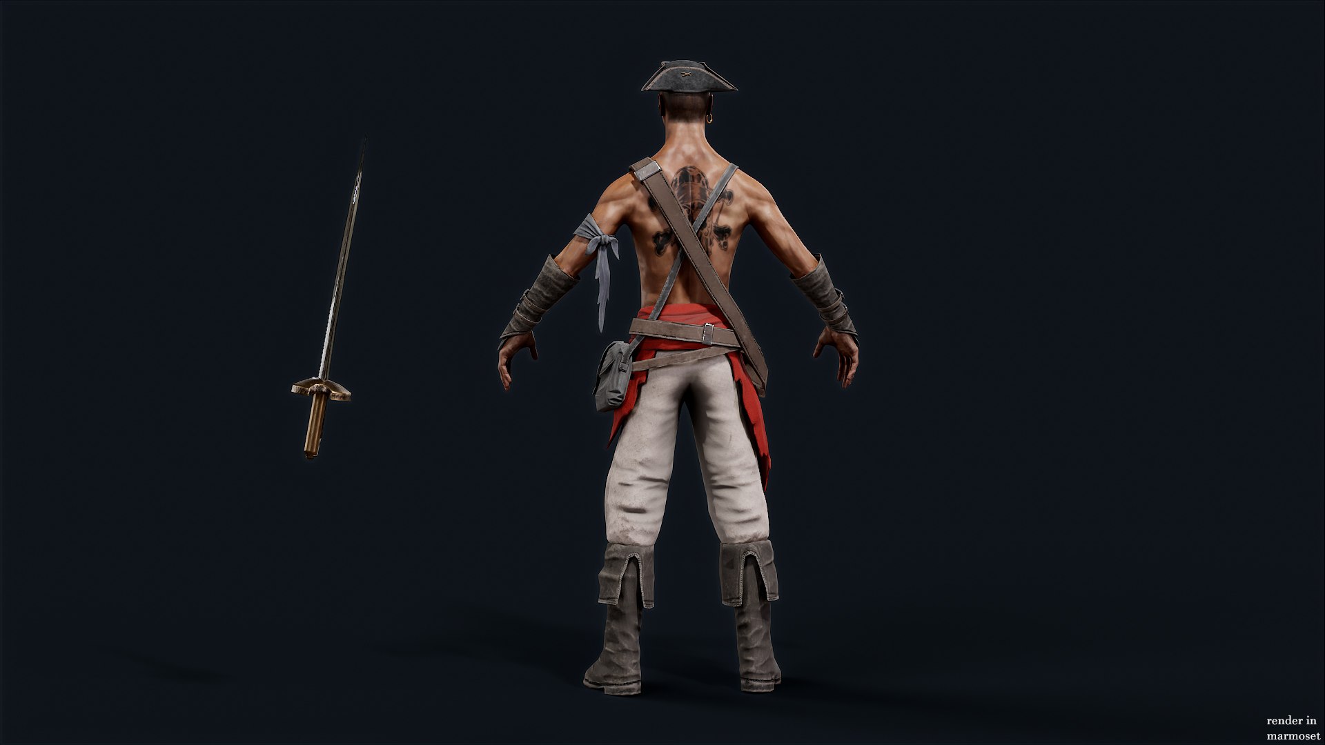 3D PIRATE R1 Model - TurboSquid 2328211