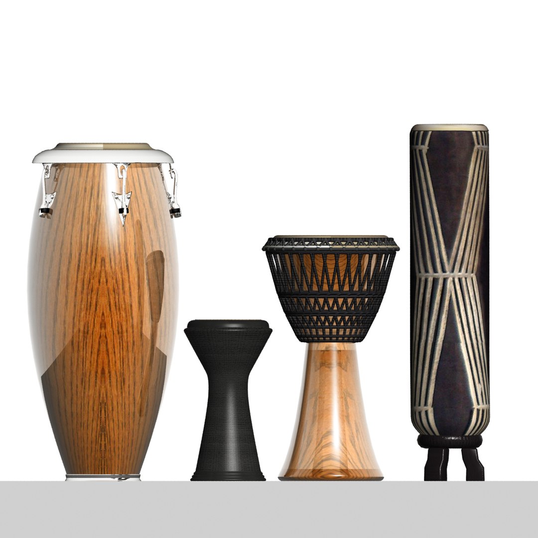 african tamtams 3d max