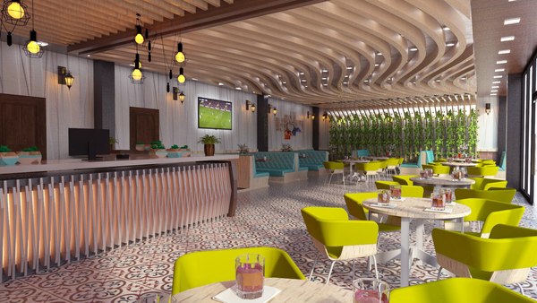 Coffee Shop SketchUp Models for Download | TurboSquid