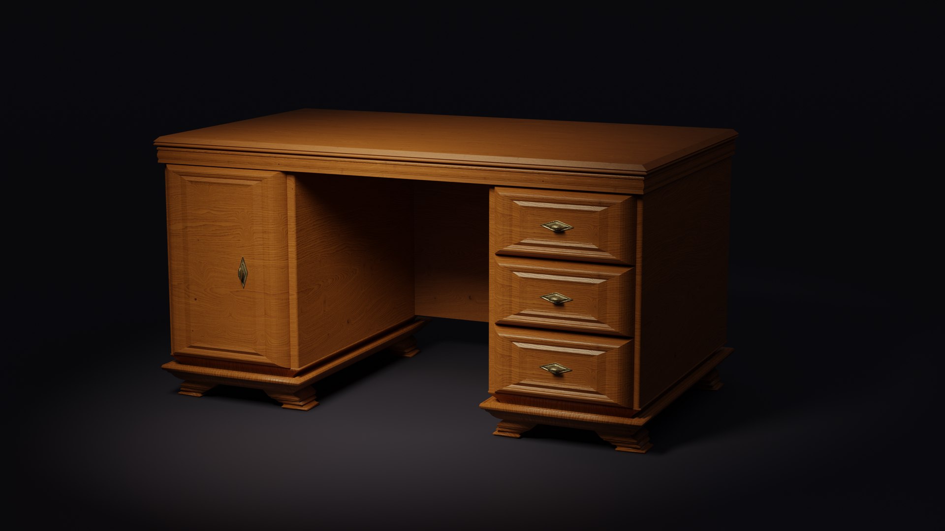 3D Desk Model - TurboSquid 2268860