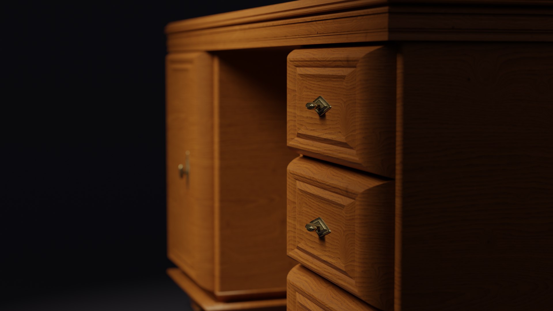3D Desk Model - TurboSquid 2268860