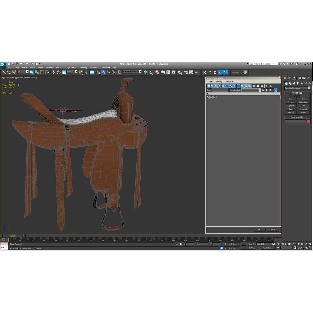3d saddle 4 model
