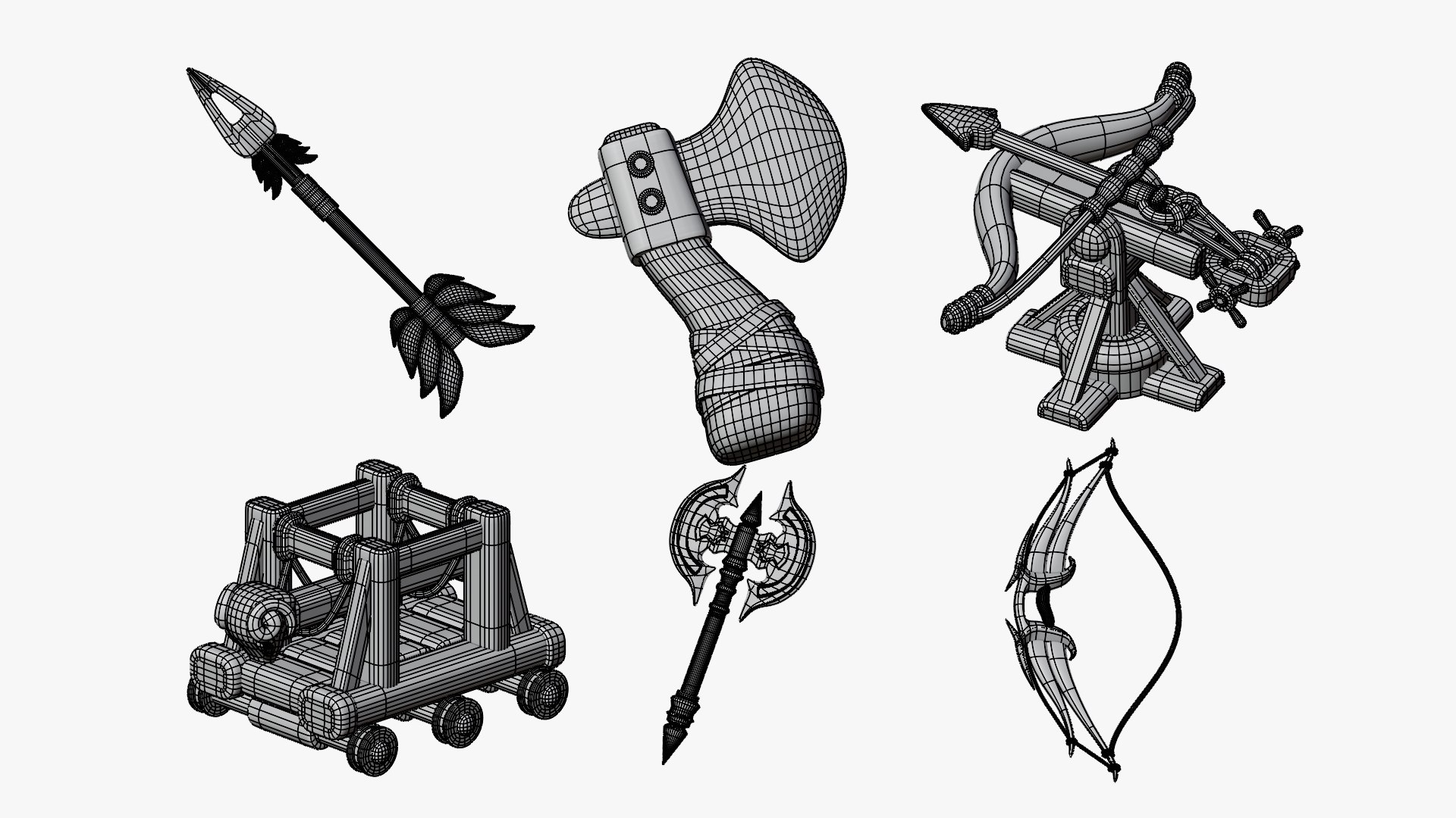 3D Medieval Weapon 3D Collection - TurboSquid 2274153