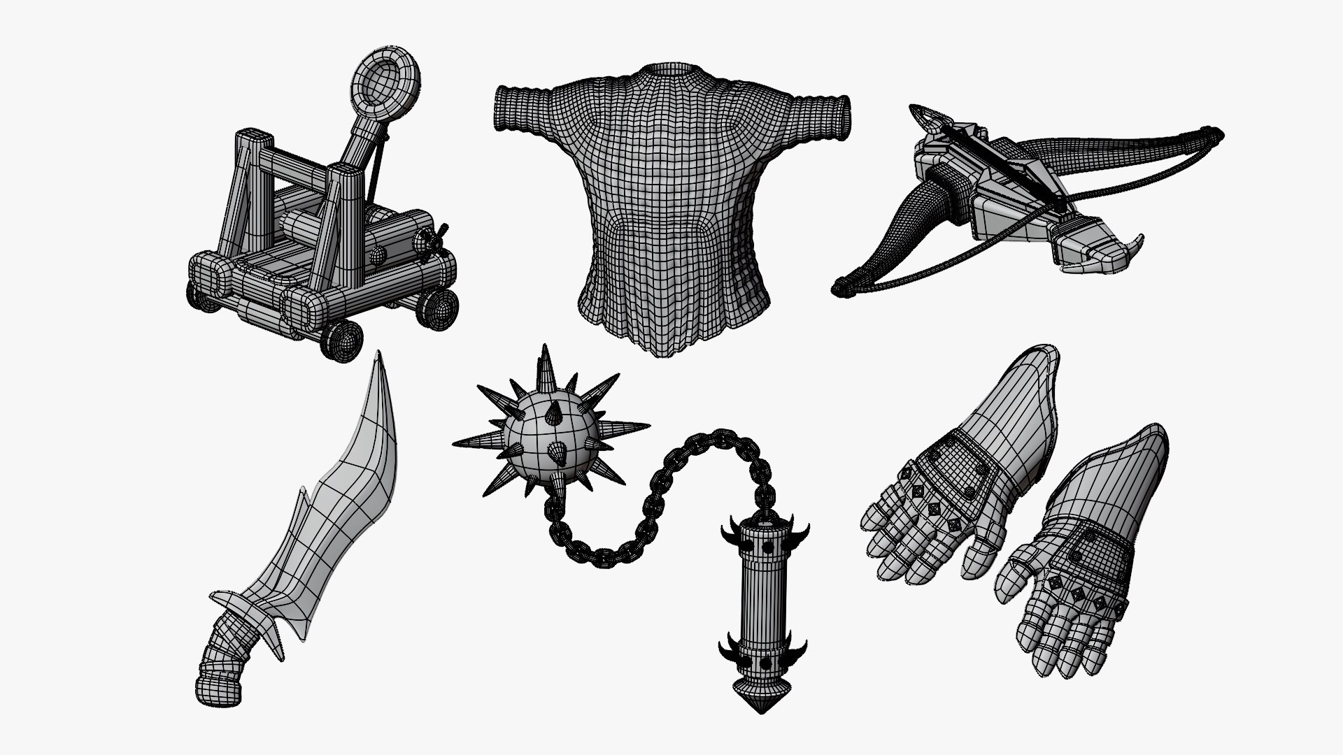 3D Medieval Weapon 3D Collection - TurboSquid 2274153