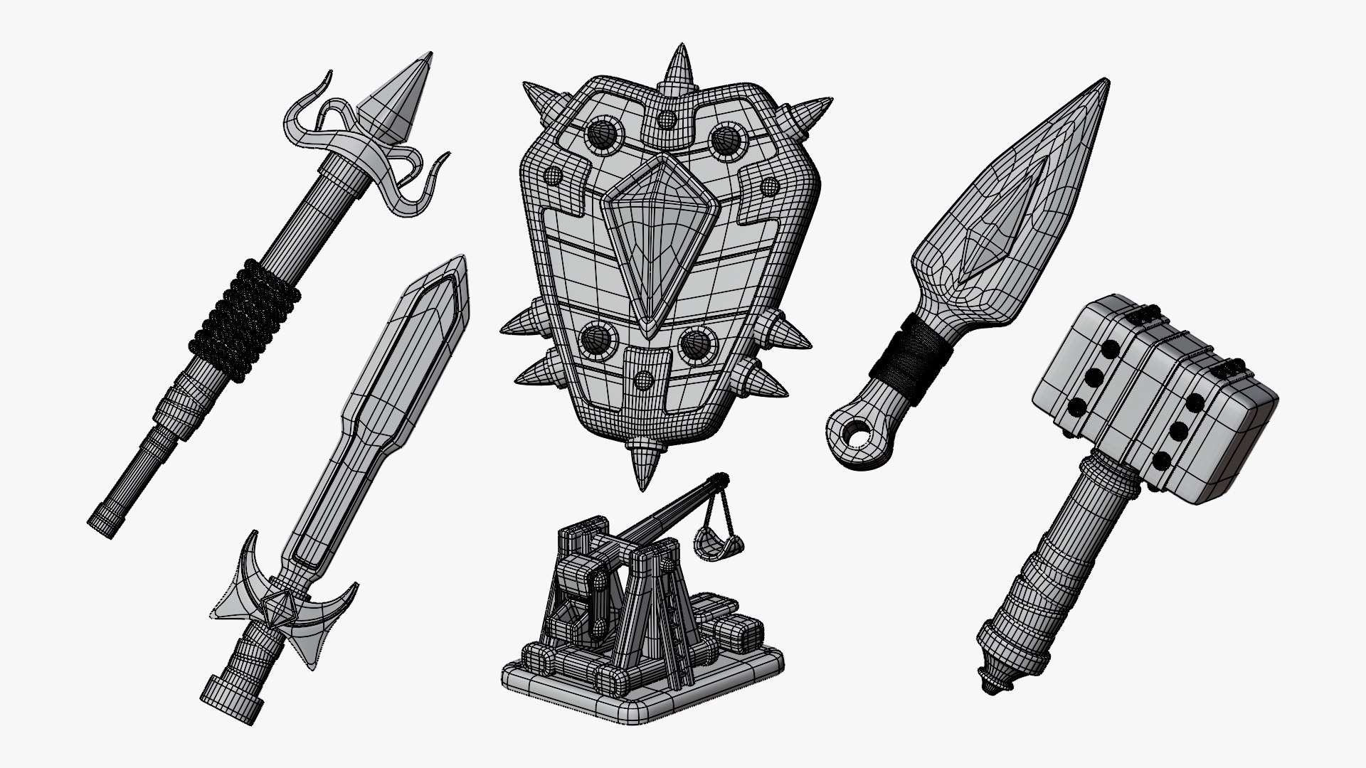 3D Medieval Weapon 3D Collection - TurboSquid 2274153