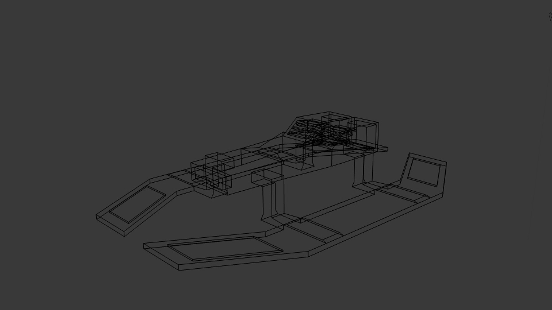 Spaceship d 5 3D model - TurboSquid 1278993
