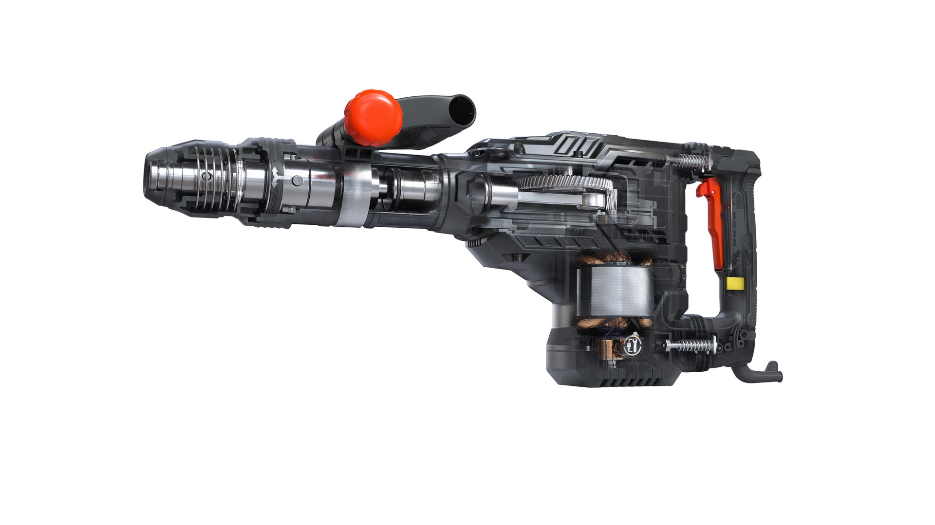 3D Demolition Hammer Model - TurboSquid 2227480