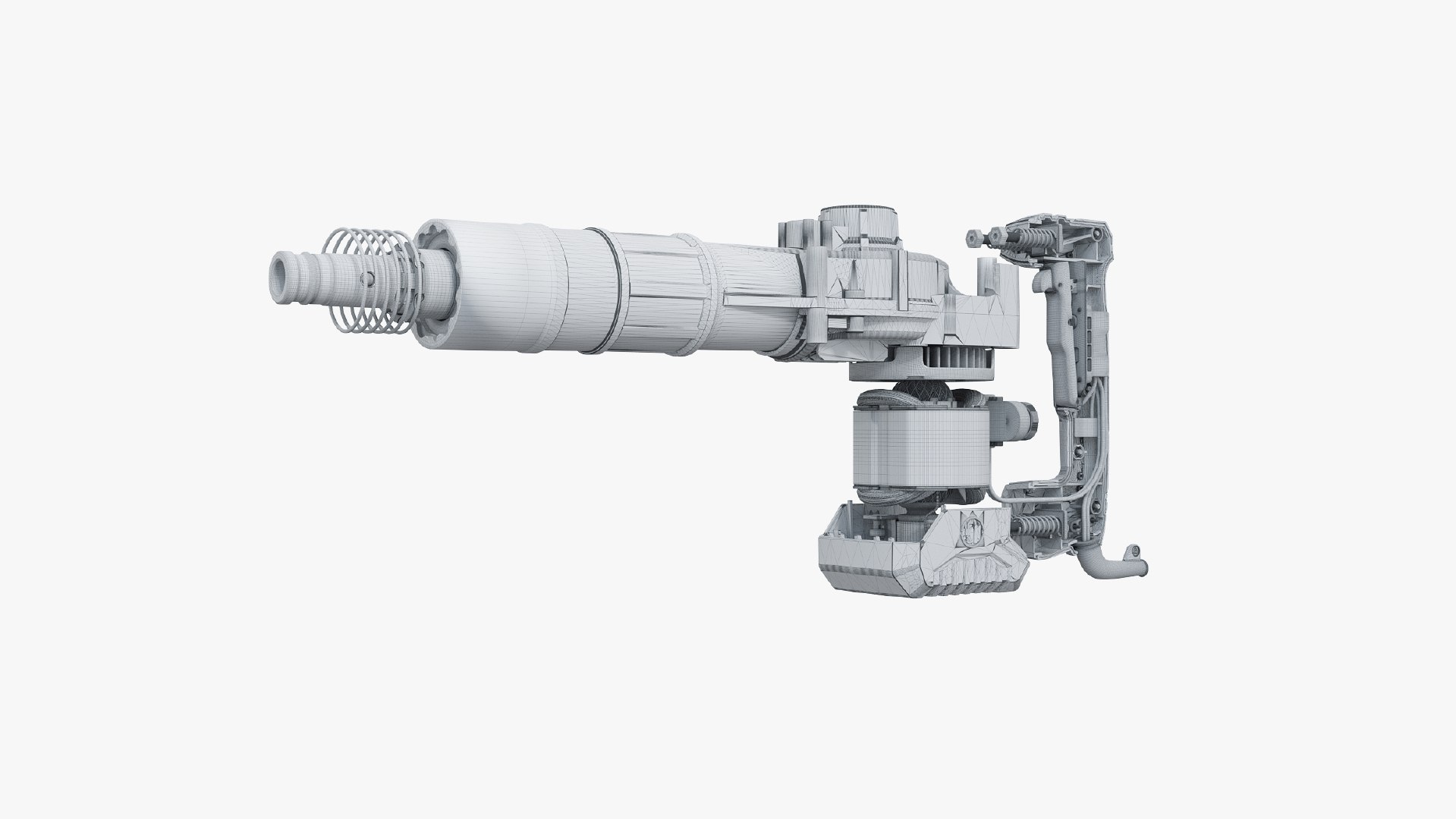 3D Demolition Hammer Model - TurboSquid 2227480