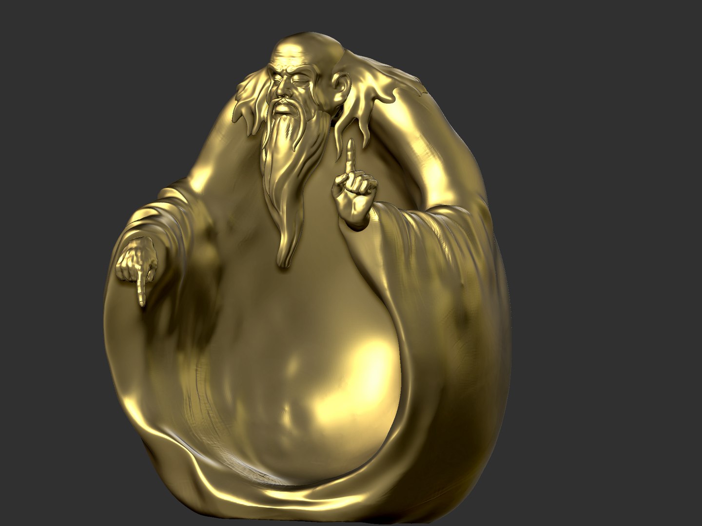 Lao Zi 3D Model - TurboSquid 1821570