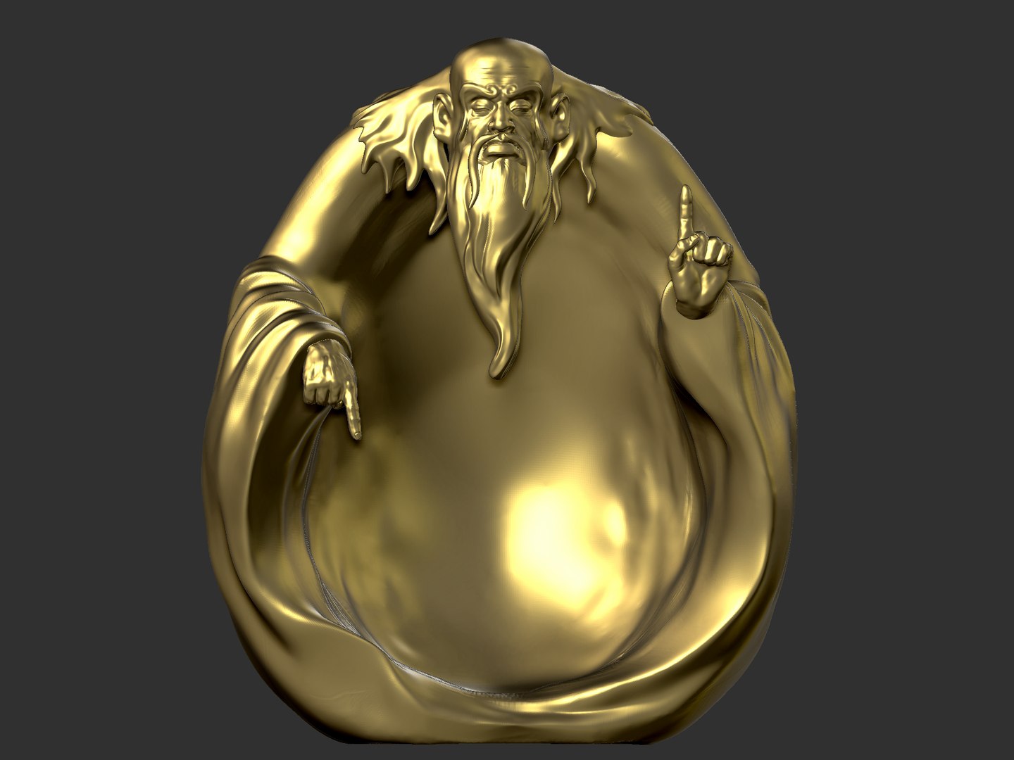 Lao Zi 3D Model - TurboSquid 1821570