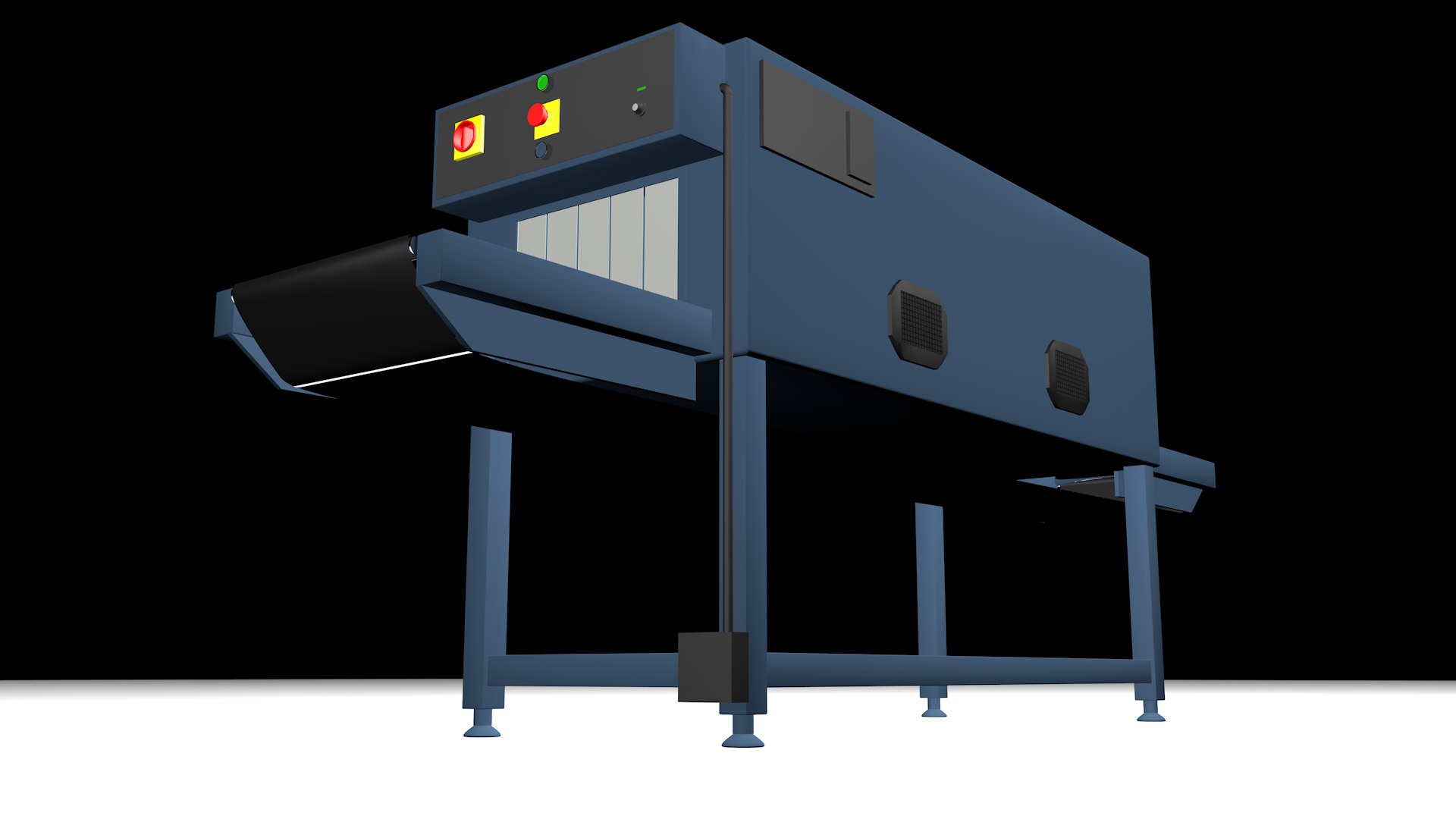 3D Heat Tunnel - TurboSquid 1331605