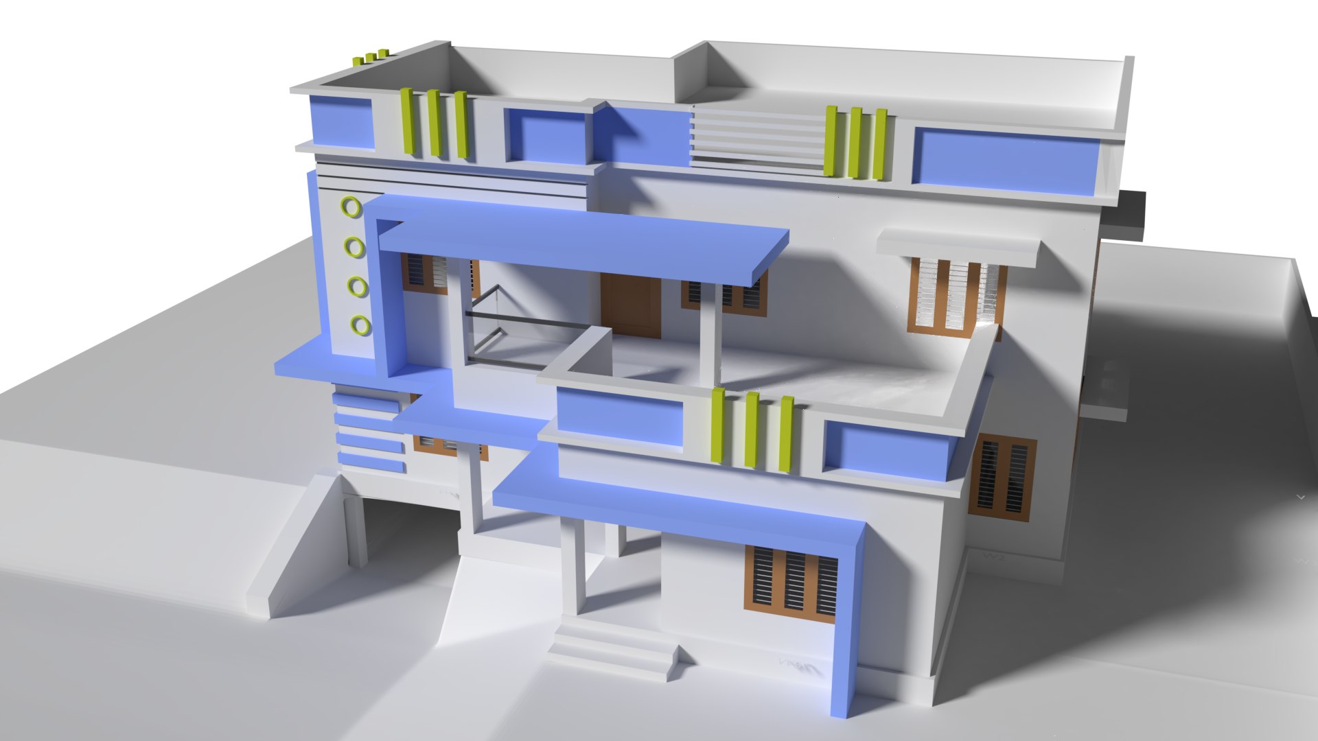 3D BUILDING -2 model - TurboSquid 1861506
