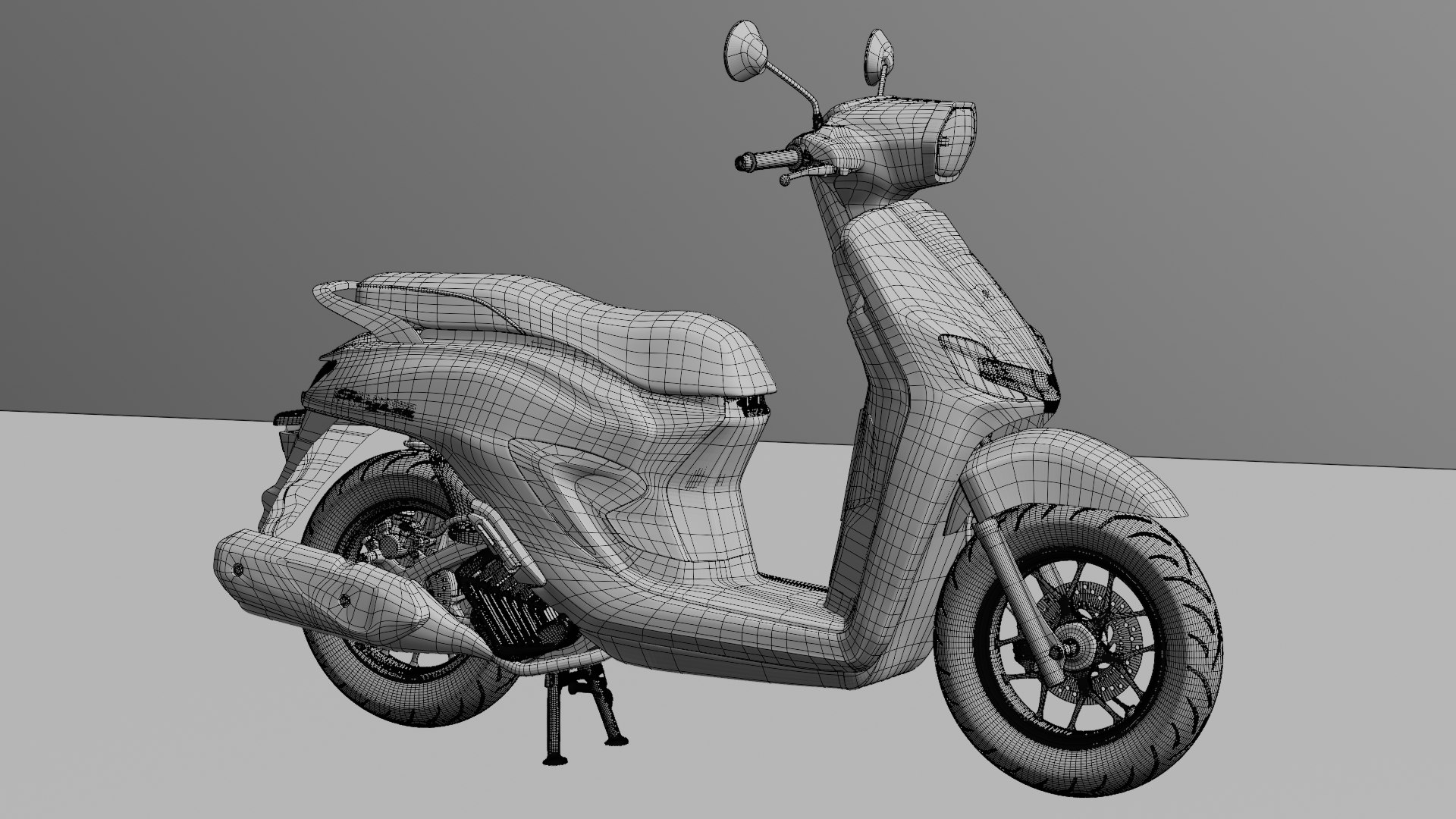 3D 2024 - Honda Stylo 160 ABS High Poly - TurboSquid 2298654
