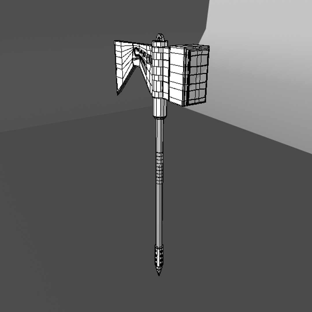 war axe 3d model