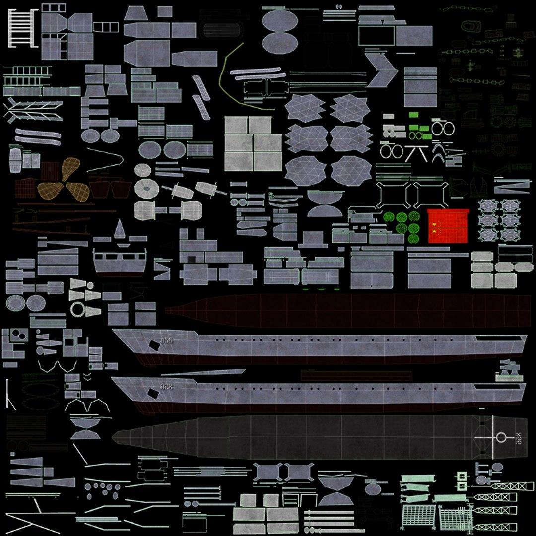 Chinese 815A Electronic Reconnaissance Ship 3D - TurboSquid 2286360