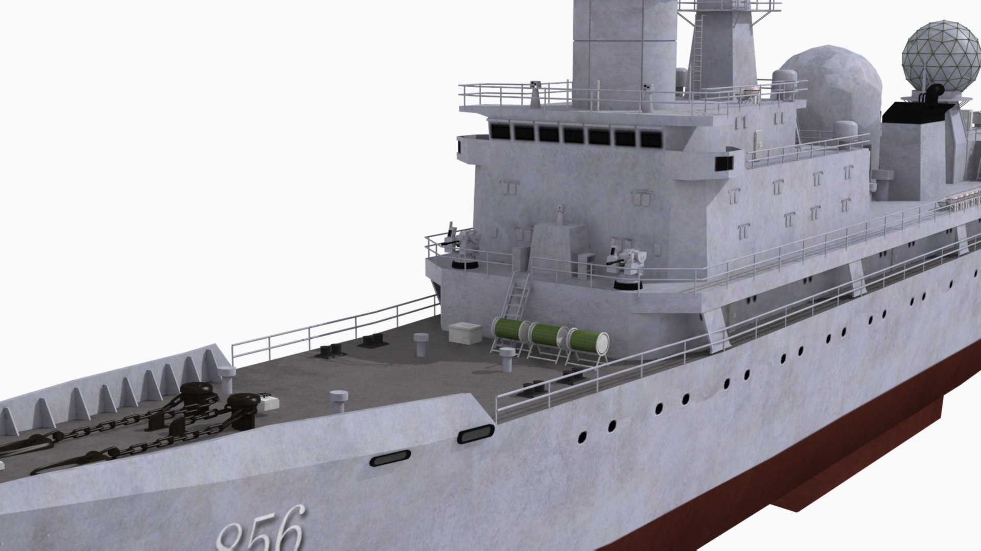 Chinese 815A Electronic Reconnaissance Ship 3D - TurboSquid 2286360