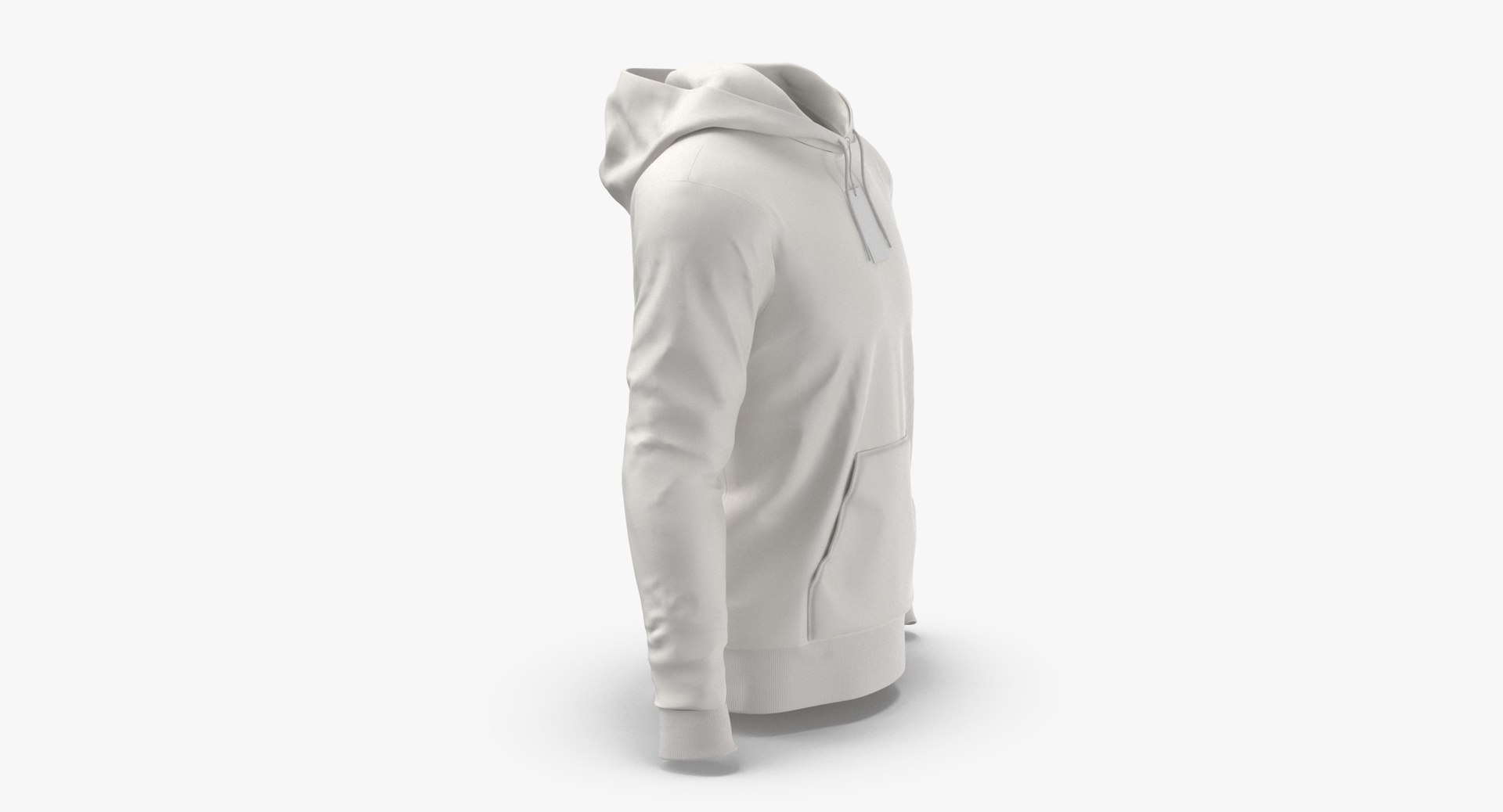 3D Male Standard Hoodie Worn Model - TurboSquid 1199226