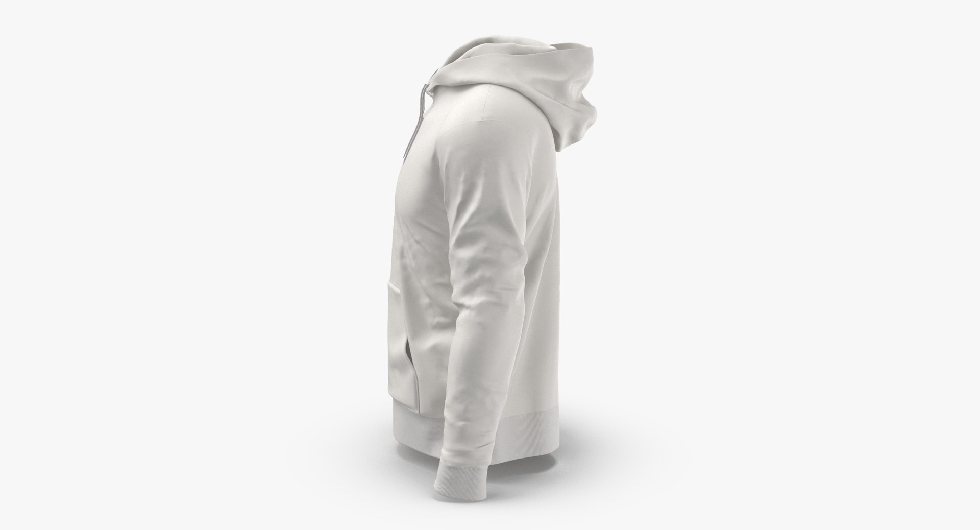 3D Male Standard Hoodie Worn Model - TurboSquid 1199226