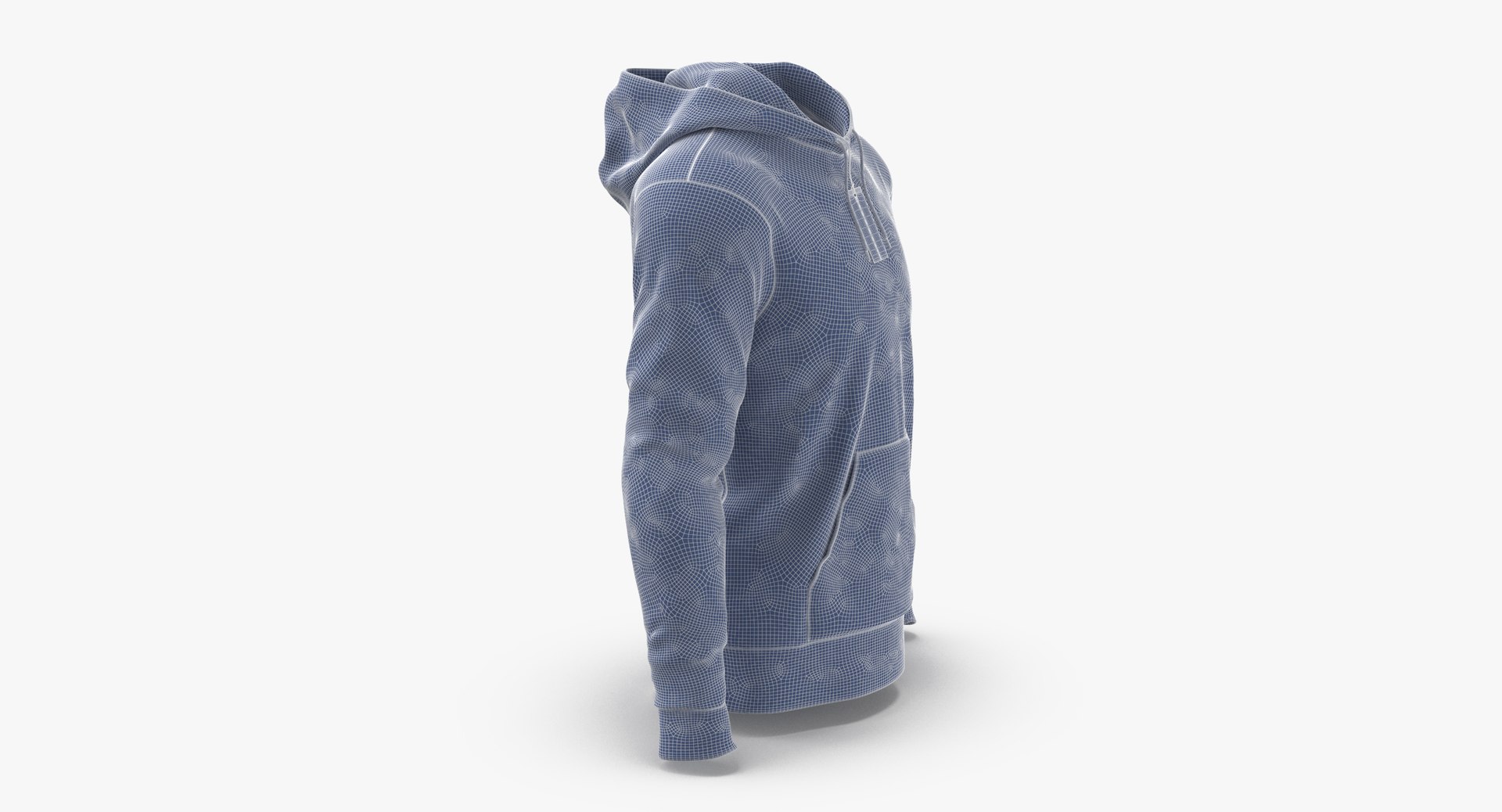 3D Male Standard Hoodie Worn Model - TurboSquid 1199226