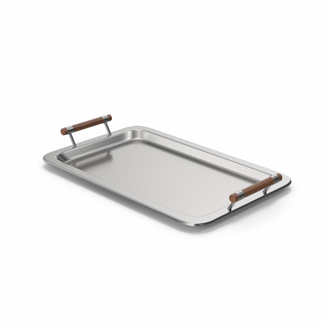 Serving Tray 3D Model - TurboSquid 2168459