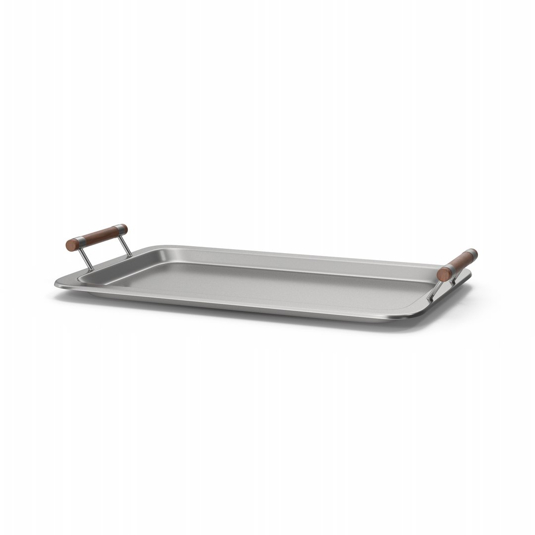 Serving Tray 3D Model - TurboSquid 2168459