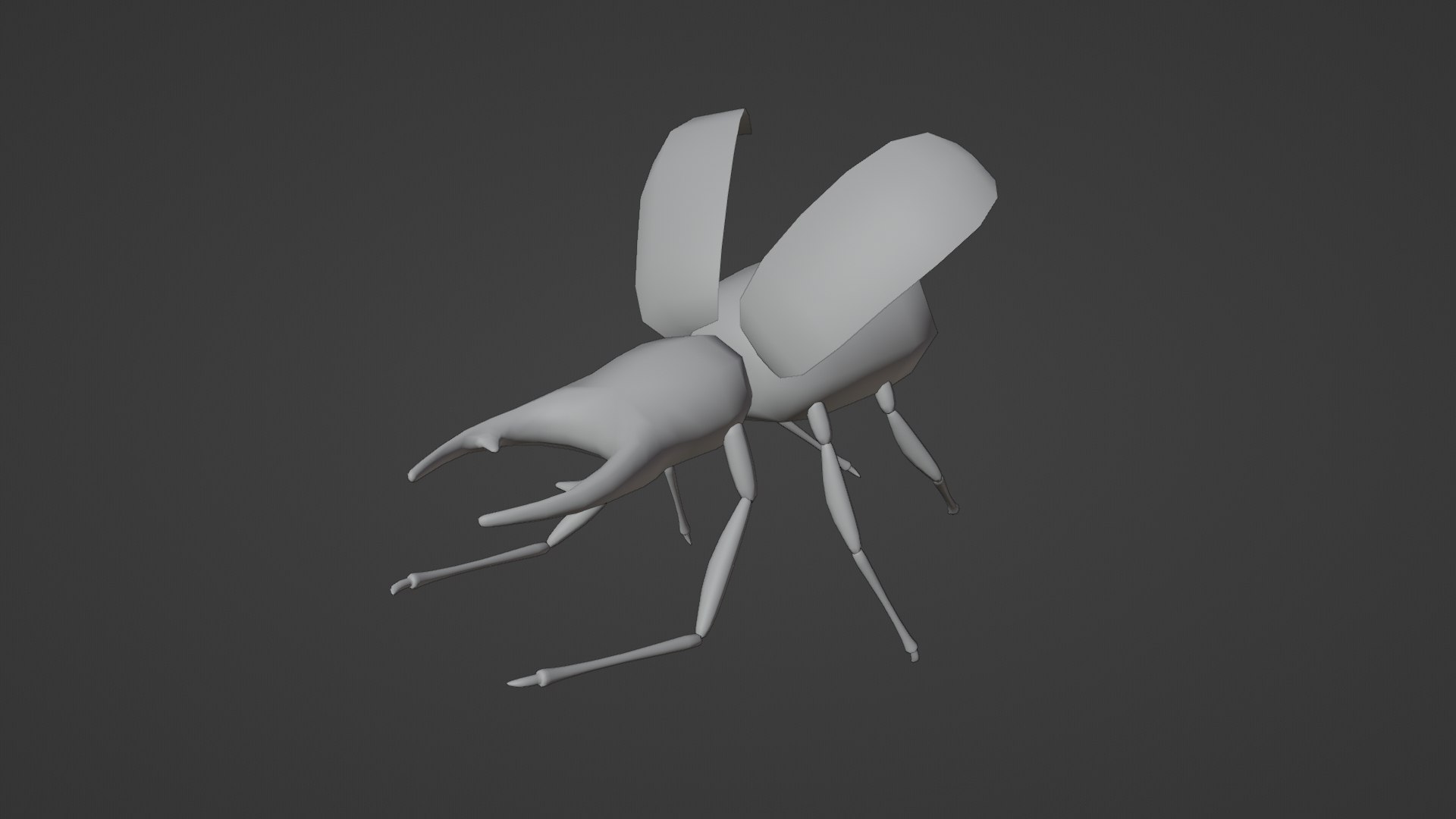 GED AND ANIMATED BEETLE 3D model - TurboSquid 2175757