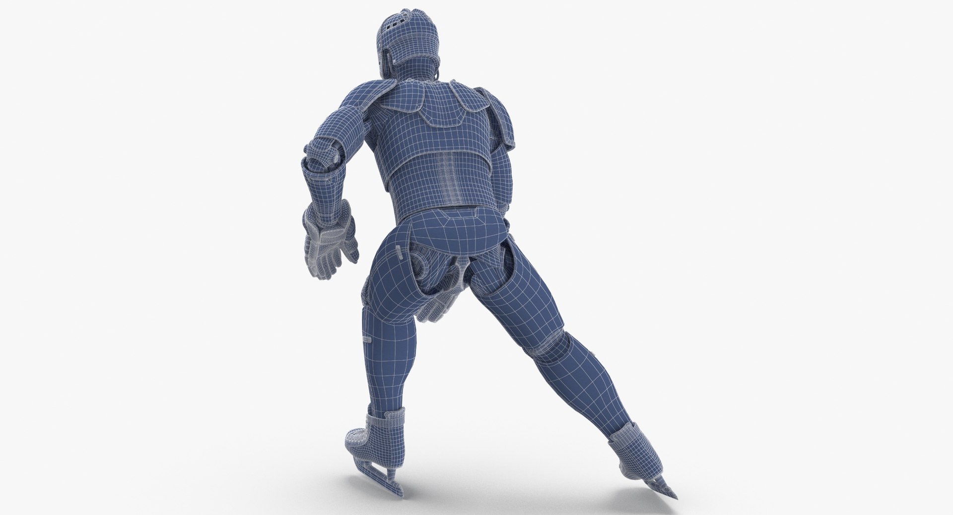 Hummanoid Hockey Player Pose 3D Model - TurboSquid 1585445