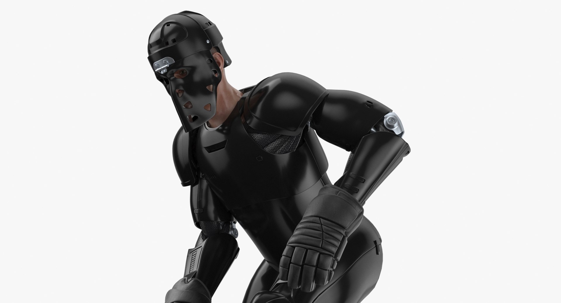 Hummanoid Hockey Player Pose 3D Model - TurboSquid 1585445