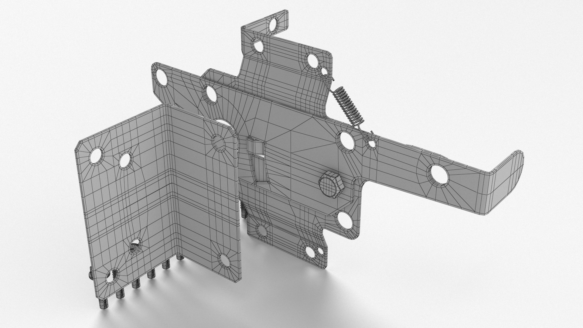 3D Model Gate Latches - TurboSquid 1963484