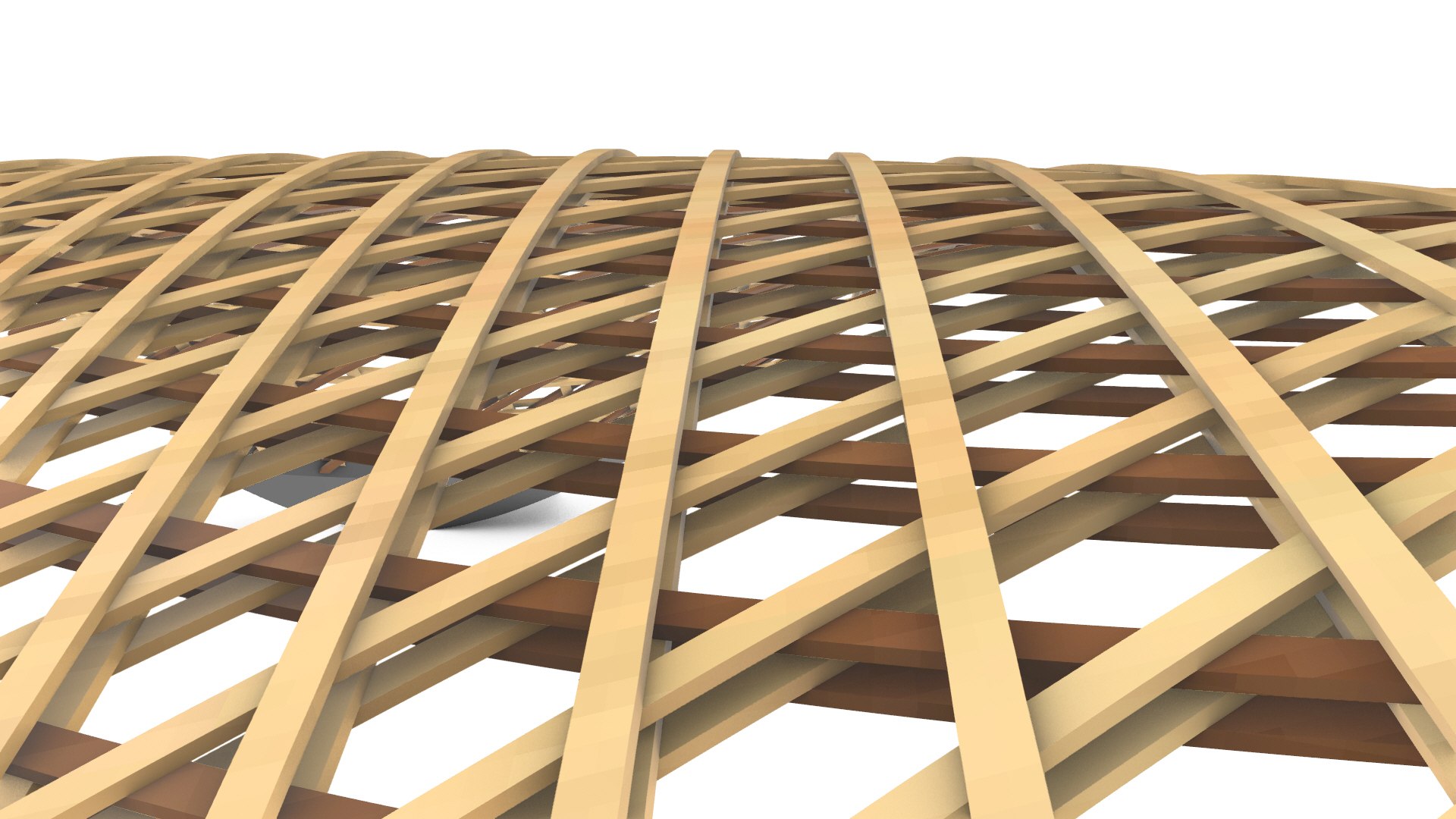 Elastic GridShell Structure 3 3D Model - TurboSquid 2340564