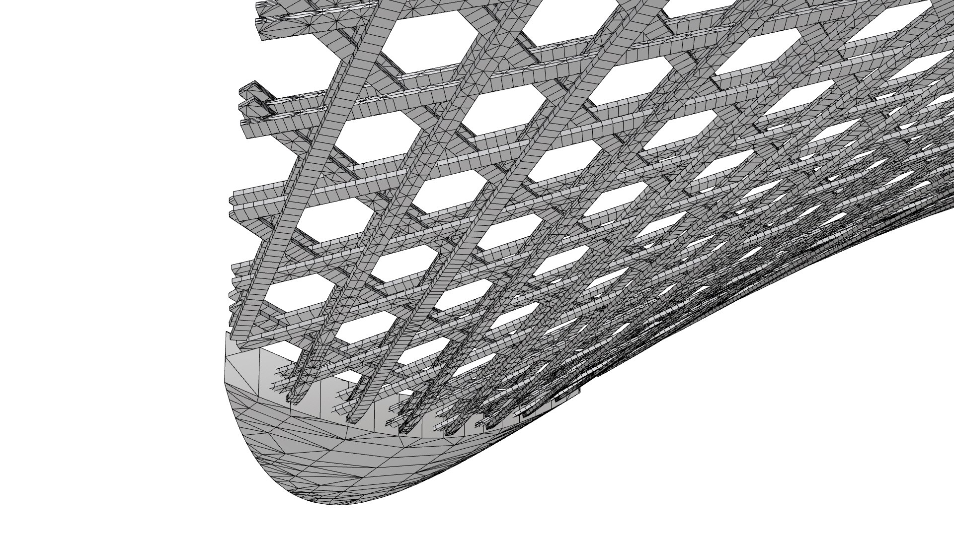 Elastic GridShell Structure 3 3D Model - TurboSquid 2340564