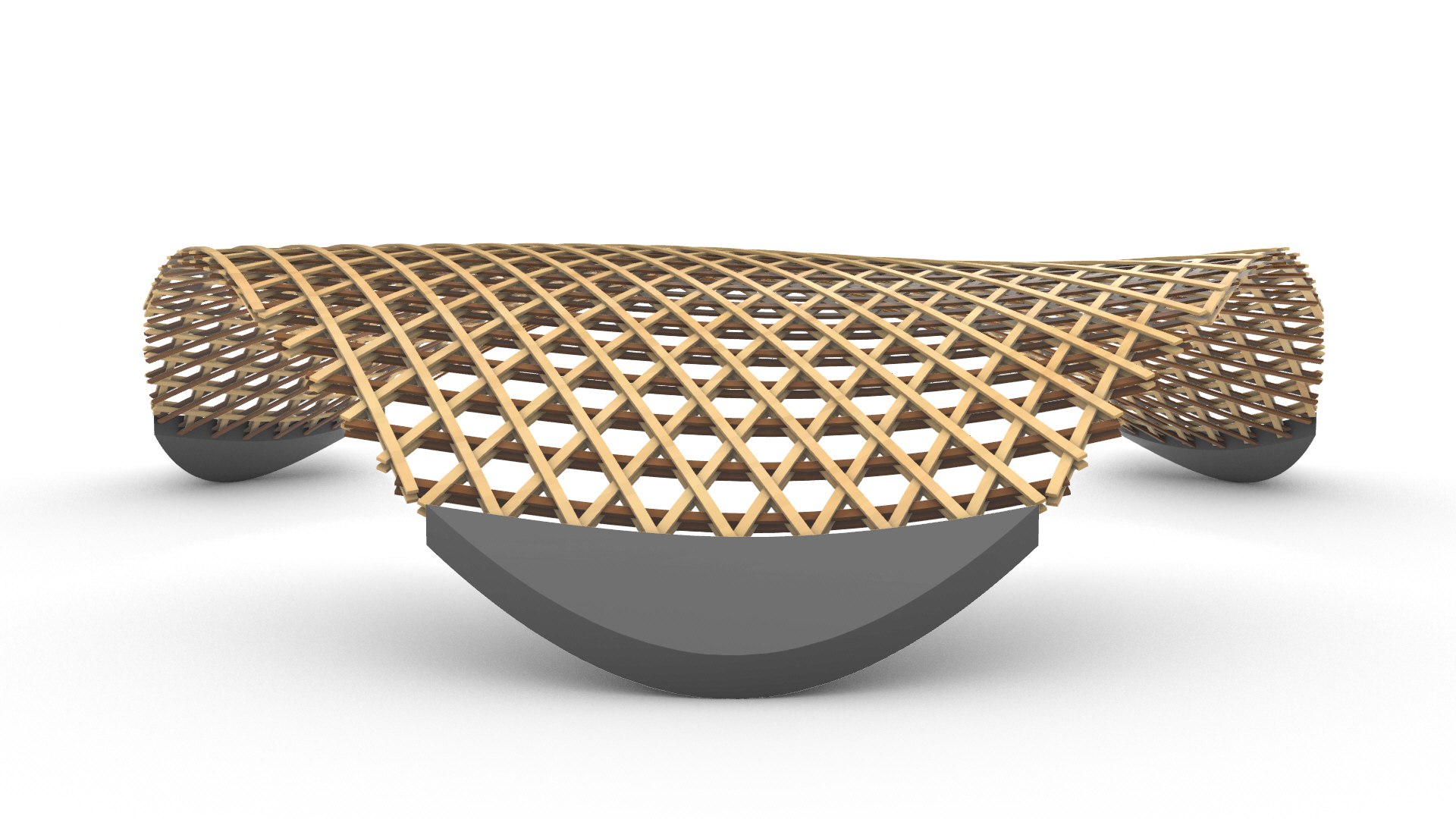 Elastic GridShell Structure 3 3D Model - TurboSquid 2340564