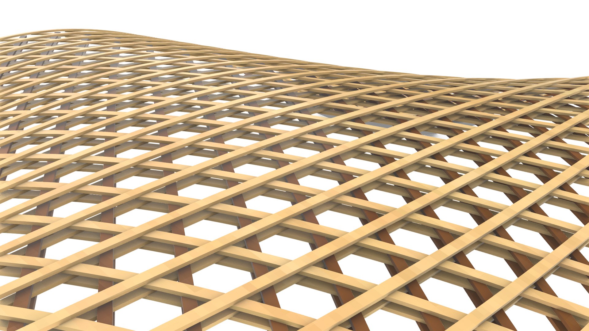 Elastic GridShell Structure 3 3D Model - TurboSquid 2340564
