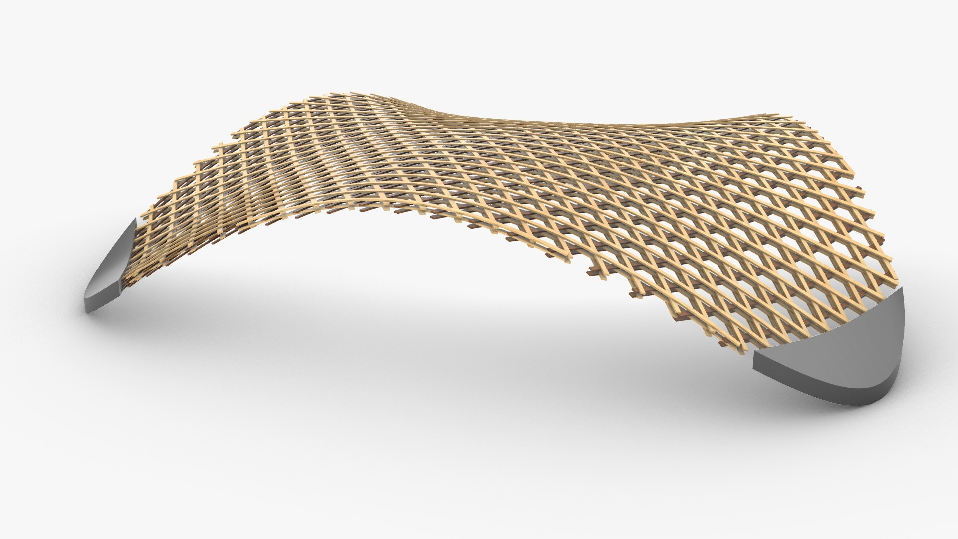 Elastic GridShell Structure 3 3D Model - TurboSquid 2340564
