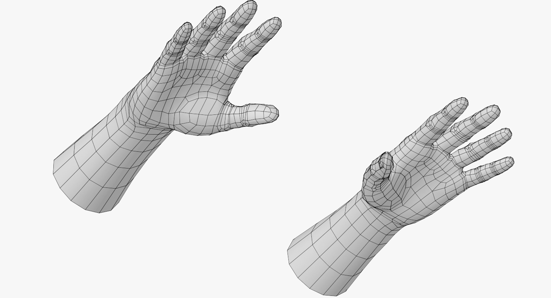3D model hands rig - TurboSquid 1276528