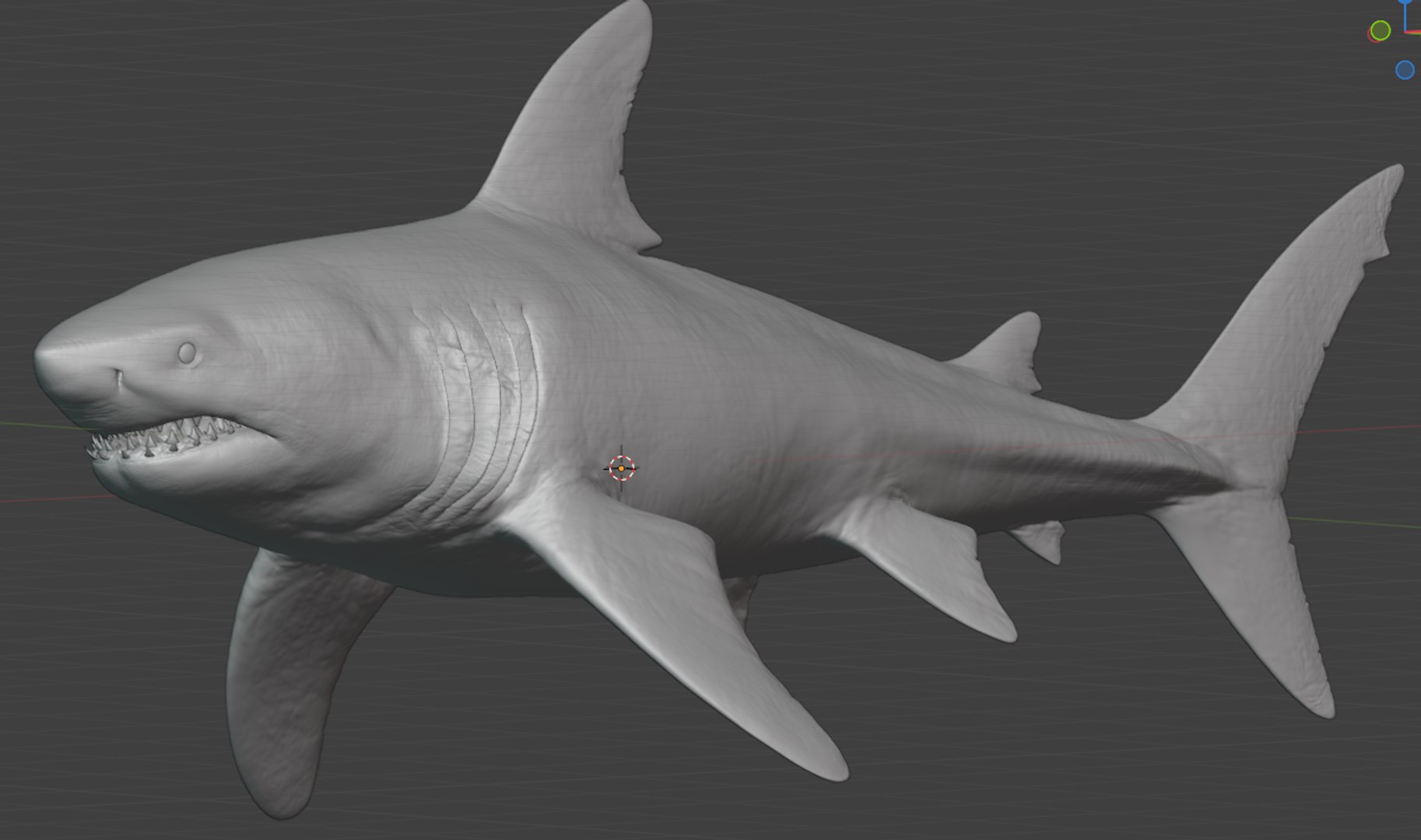 3D Megalodon Animated Low-poly 3D Model - TurboSquid 2461963