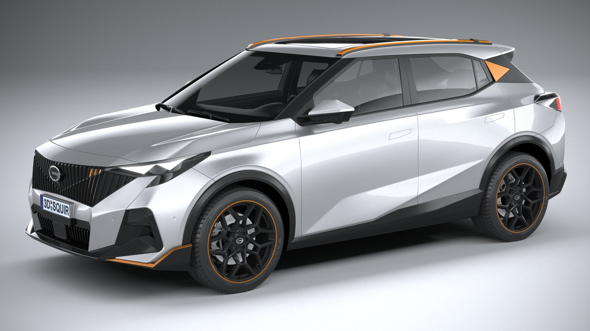 GAC GS3 2023 R Style 3D - TurboSquid 2025916