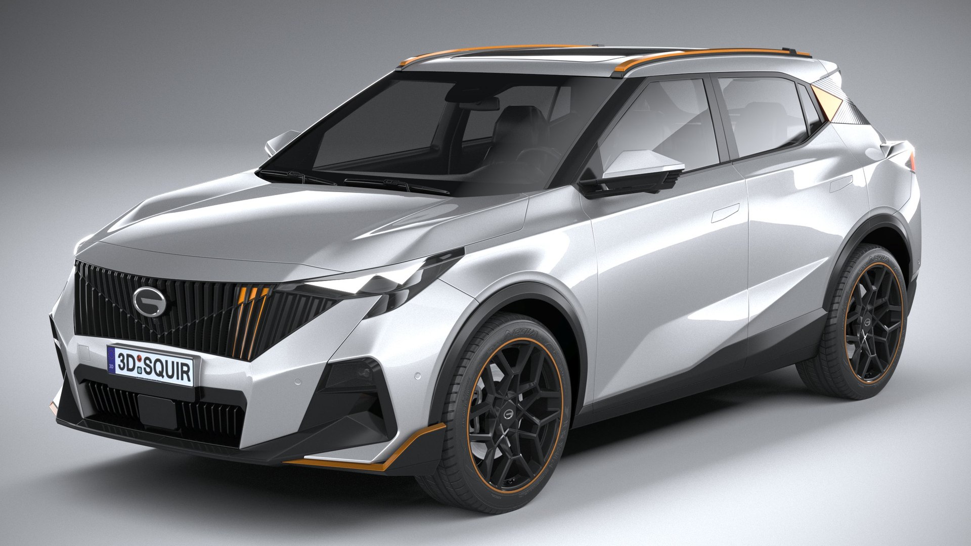 GAC GS3 2023 R Style 3D - TurboSquid 2025916