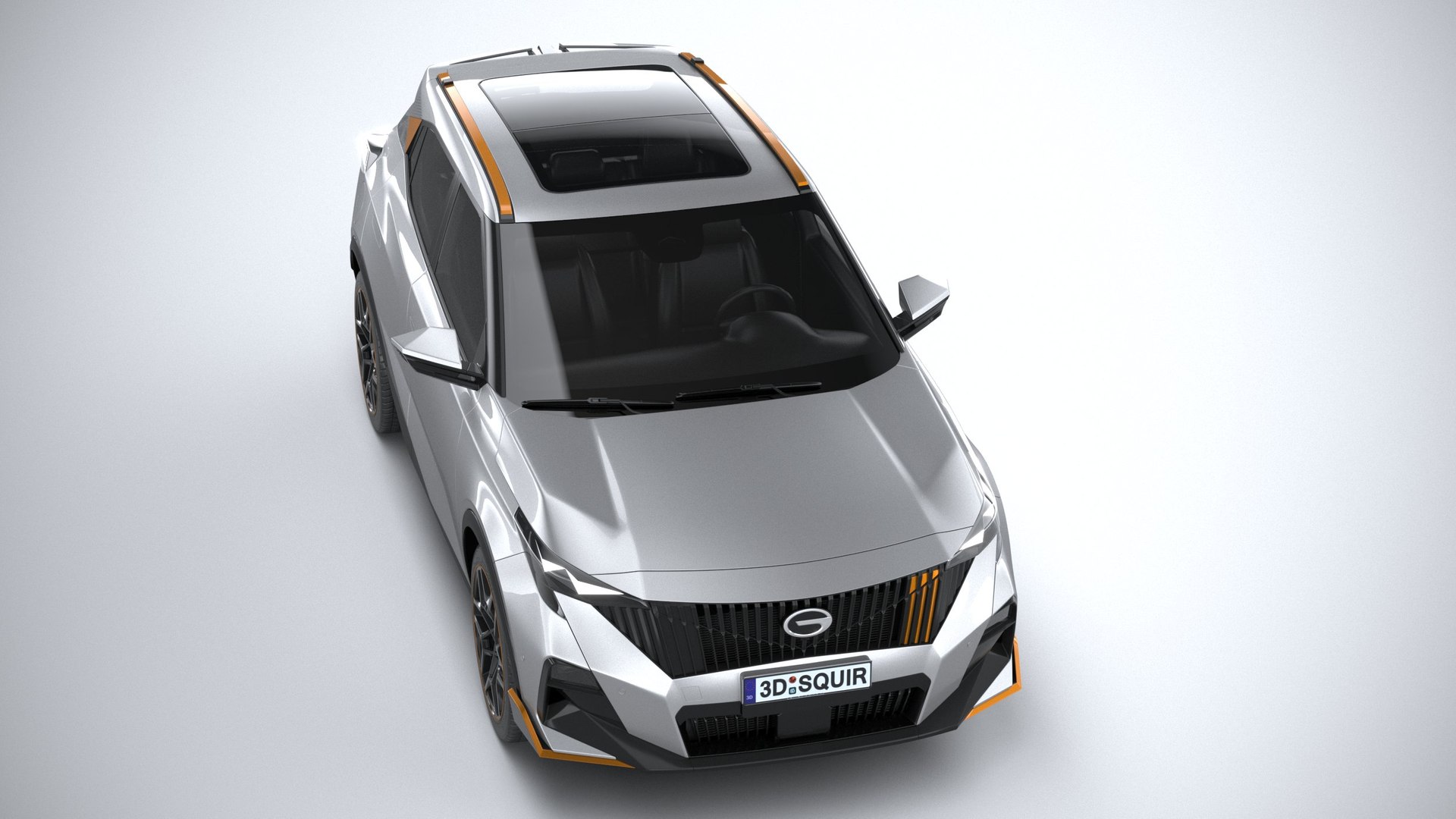GAC GS3 2023 R Style 3D - TurboSquid 2025916