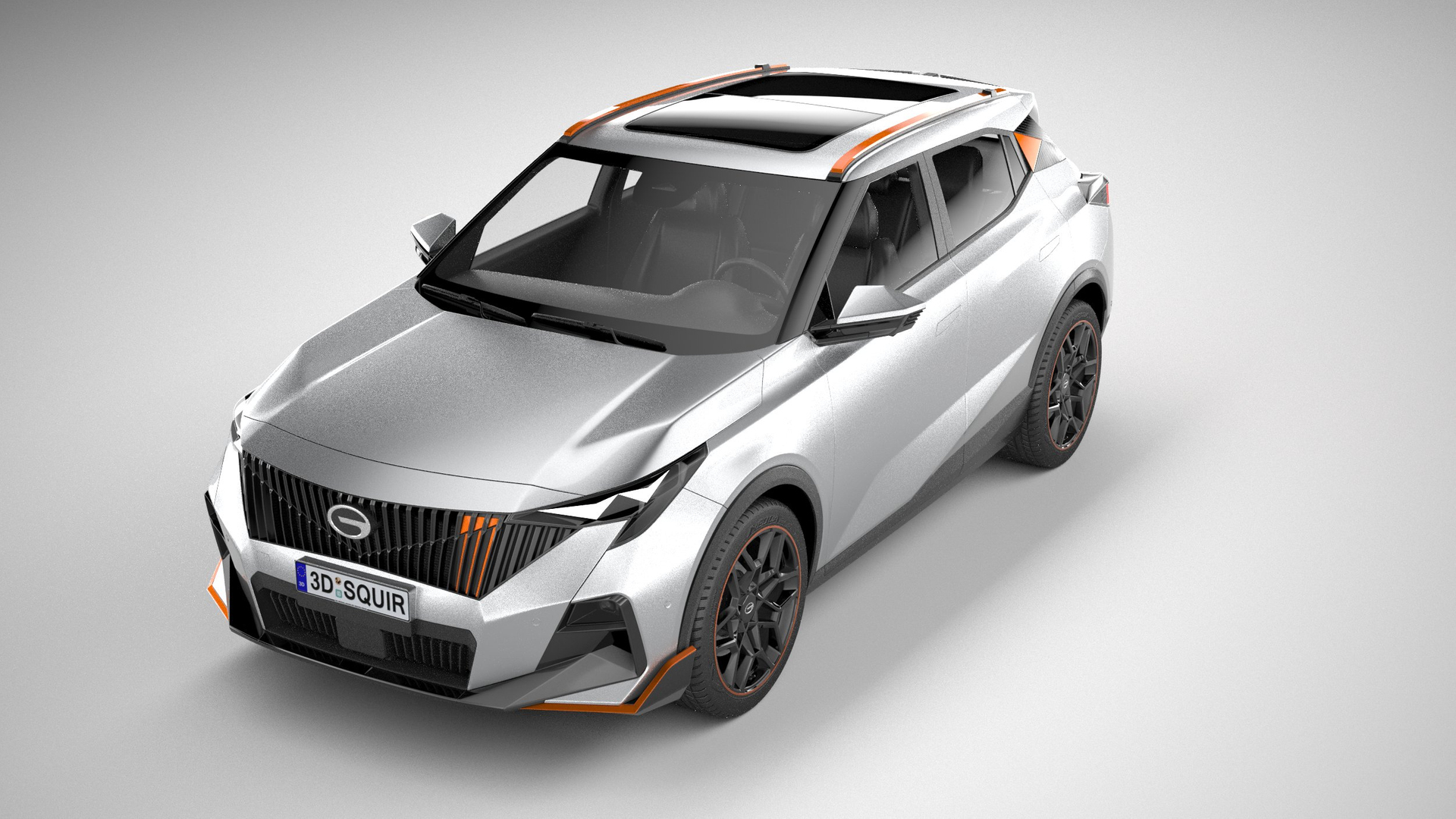 GAC GS3 2023 R Style 3D - TurboSquid 2025916