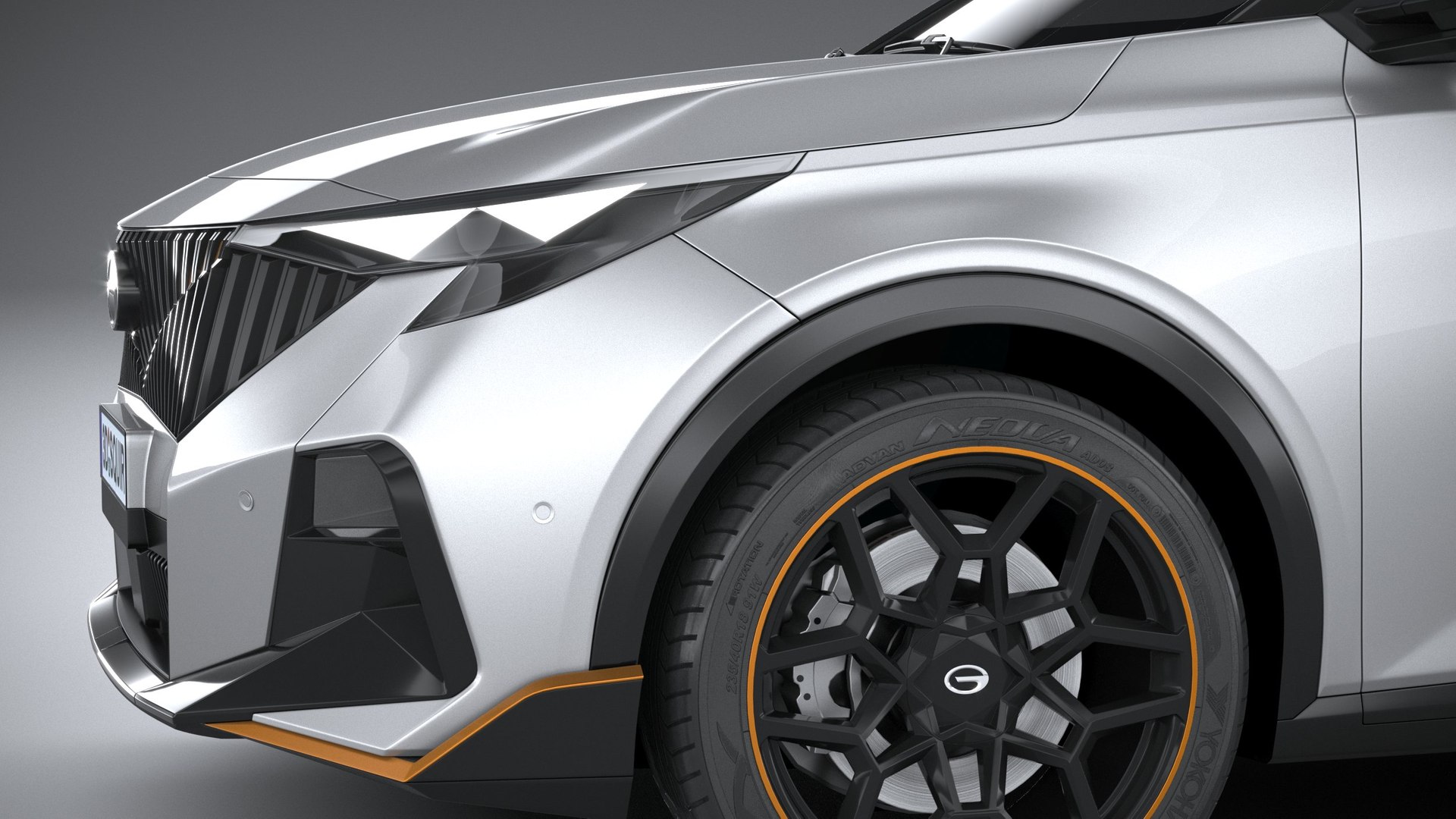 GAC GS3 2023 R Style 3D - TurboSquid 2025916