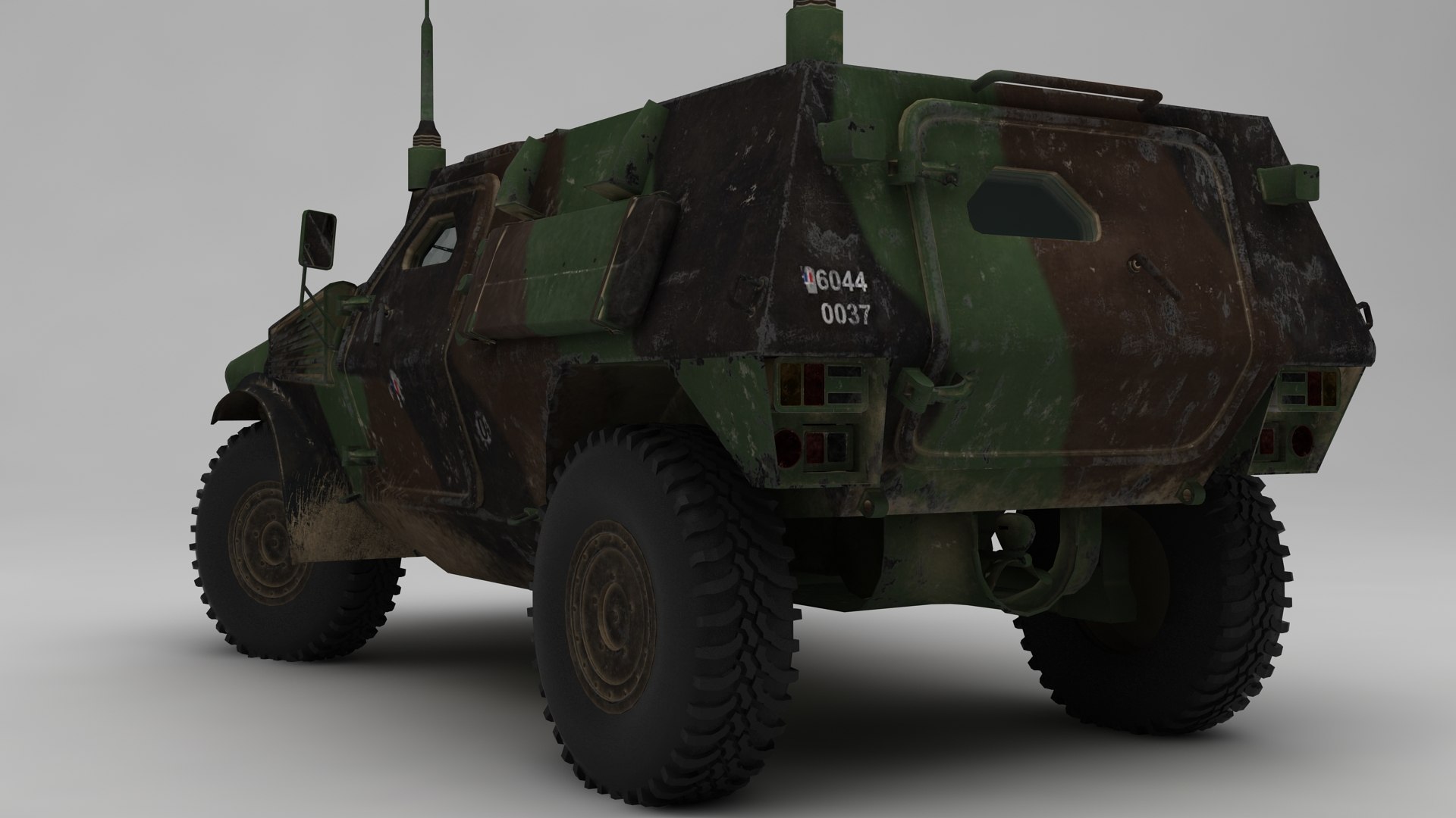 3D Panhard Vbl Fighting Vehicle Model - TurboSquid 1489928