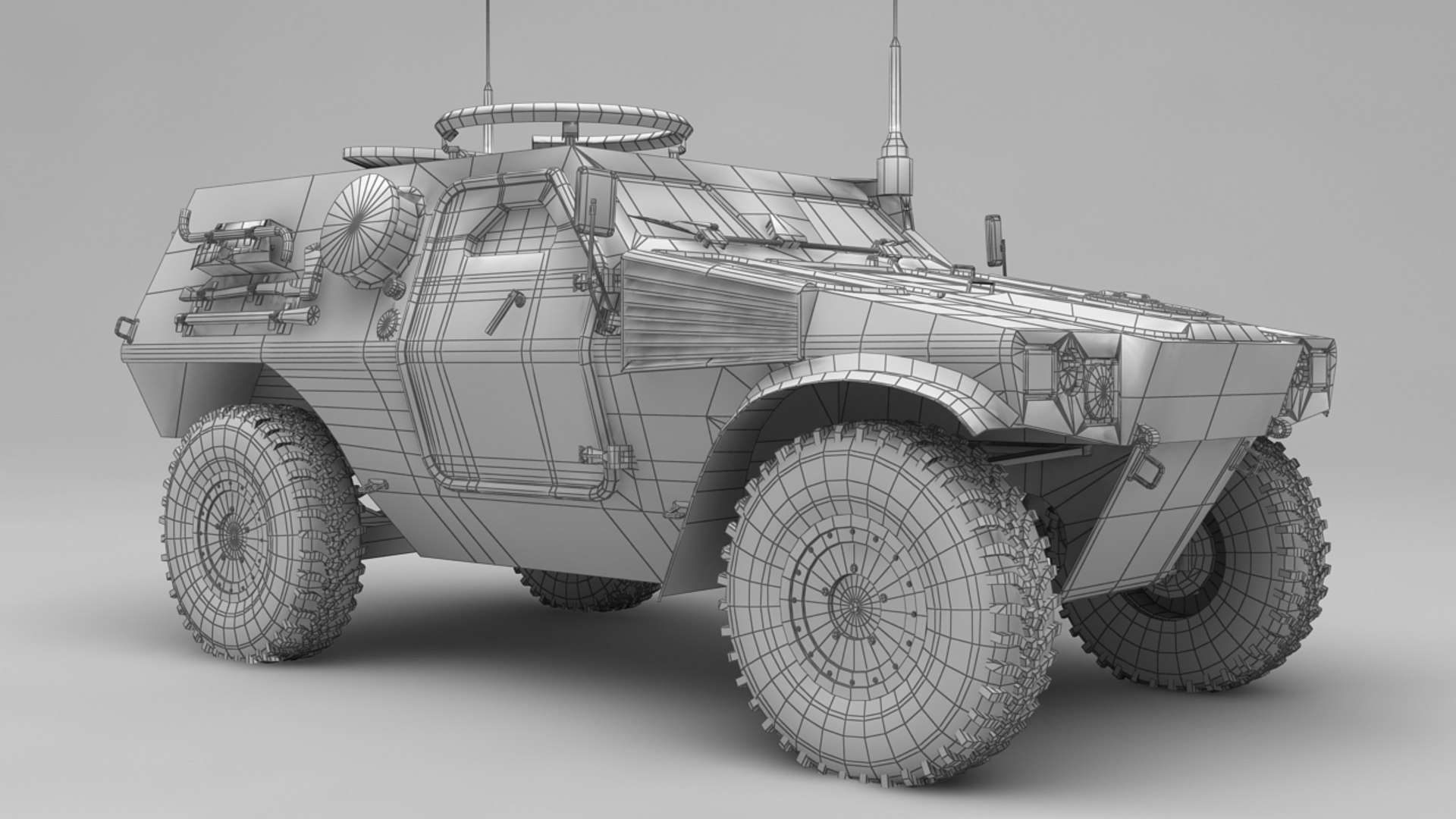 3D Panhard Vbl Fighting Vehicle Model - TurboSquid 1489928