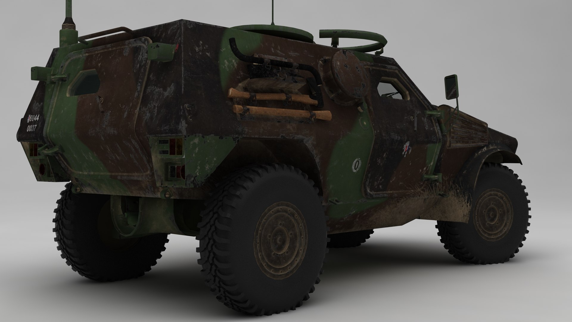 3D Panhard Vbl Fighting Vehicle Model - TurboSquid 1489928