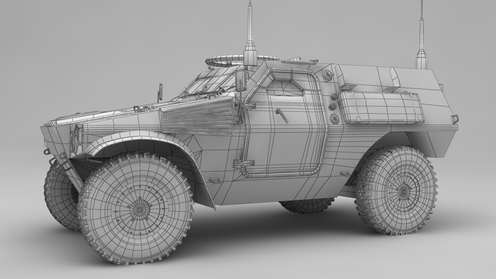 3D Panhard Vbl Fighting Vehicle Model - TurboSquid 1489928