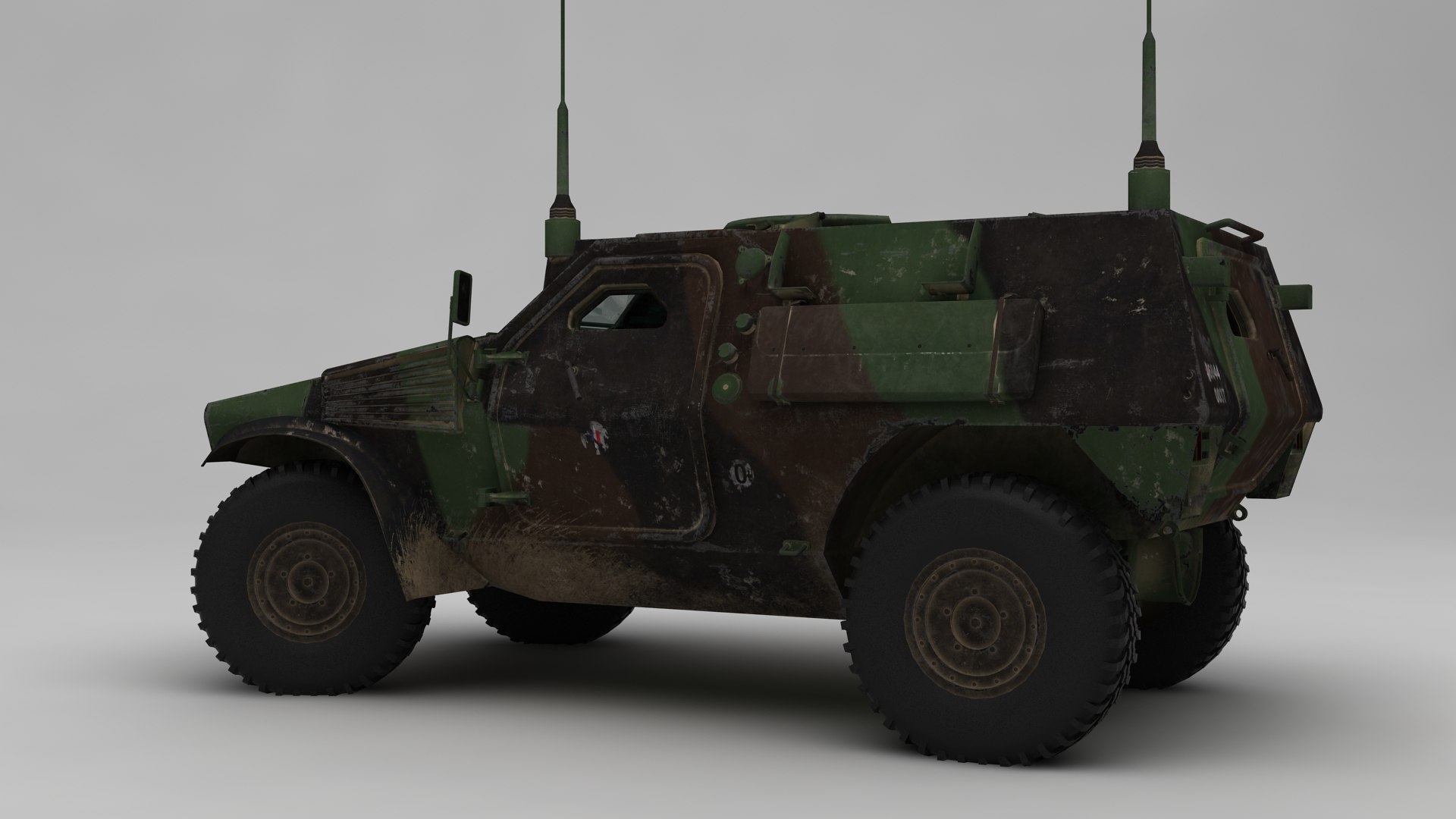 3D Panhard Vbl Fighting Vehicle Model - TurboSquid 1489928