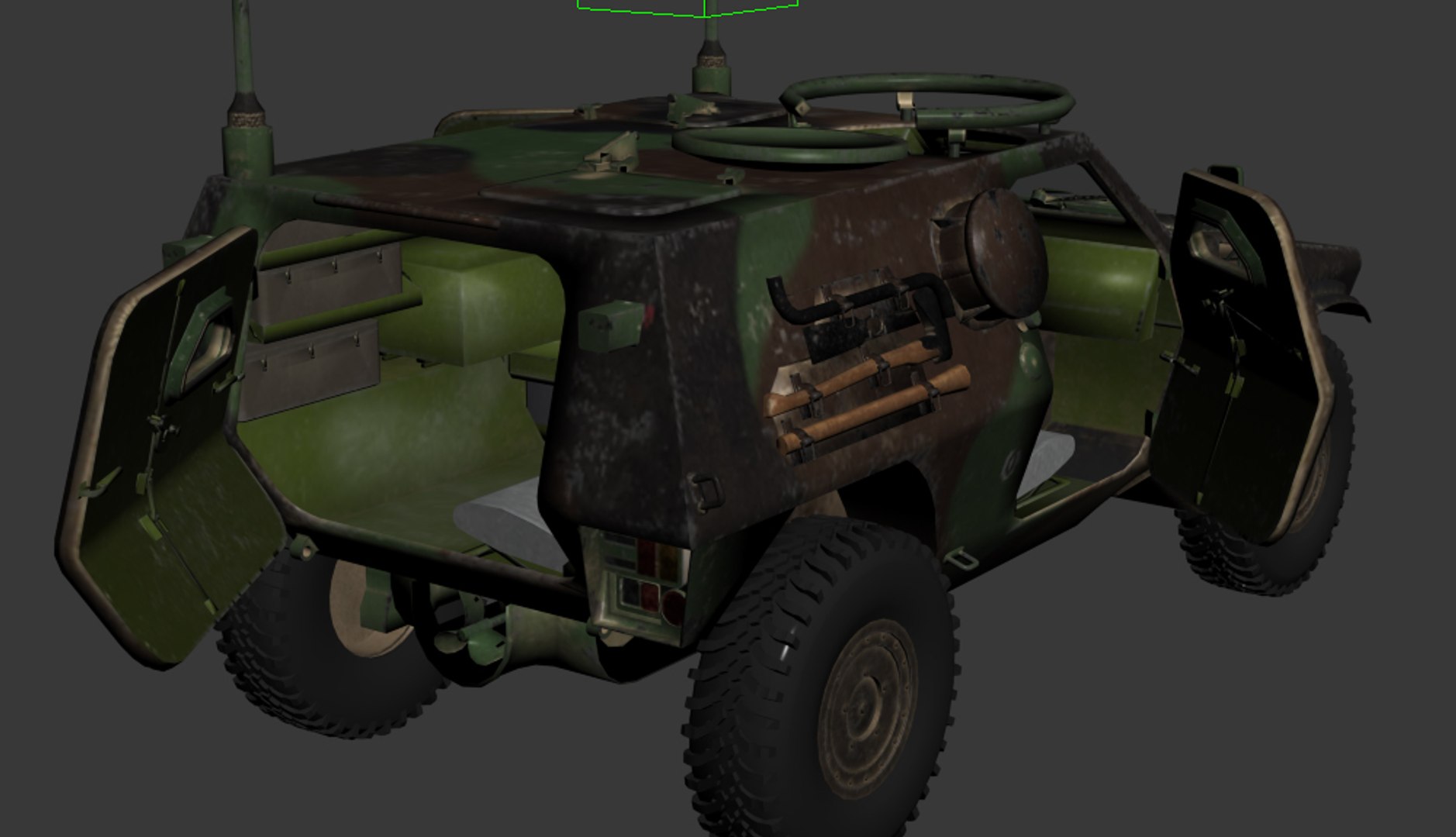 3D Panhard Vbl Fighting Vehicle Model - TurboSquid 1489928