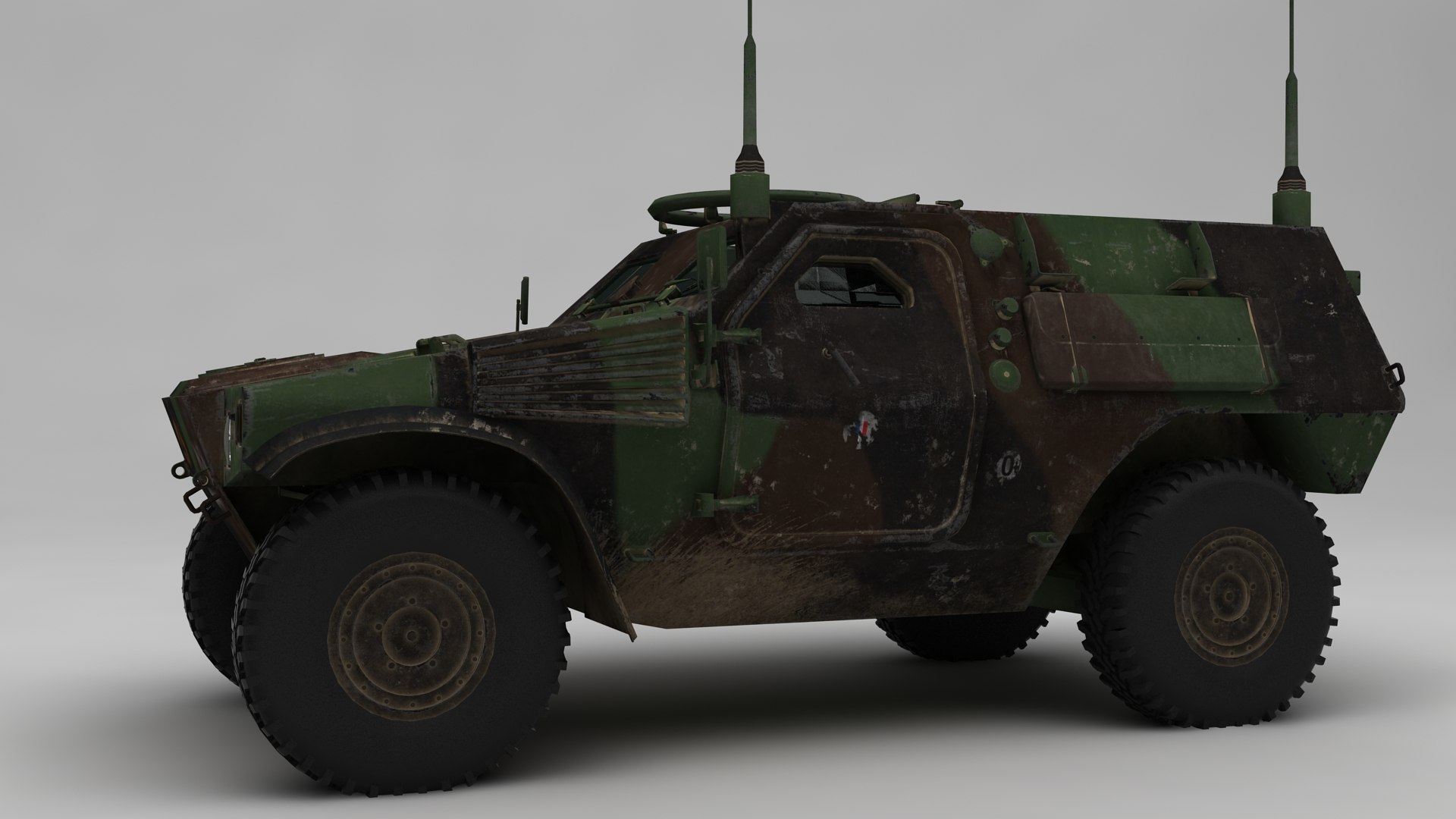 3D Panhard Vbl Fighting Vehicle Model - TurboSquid 1489928