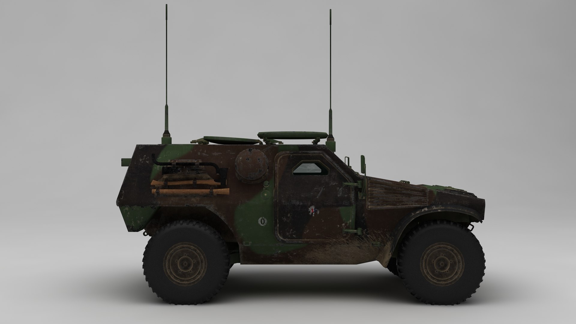 3D Panhard Vbl Fighting Vehicle Model - TurboSquid 1489928