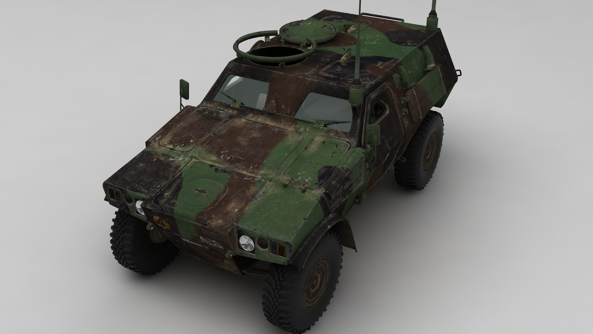 3D Panhard Vbl Fighting Vehicle Model - TurboSquid 1489928